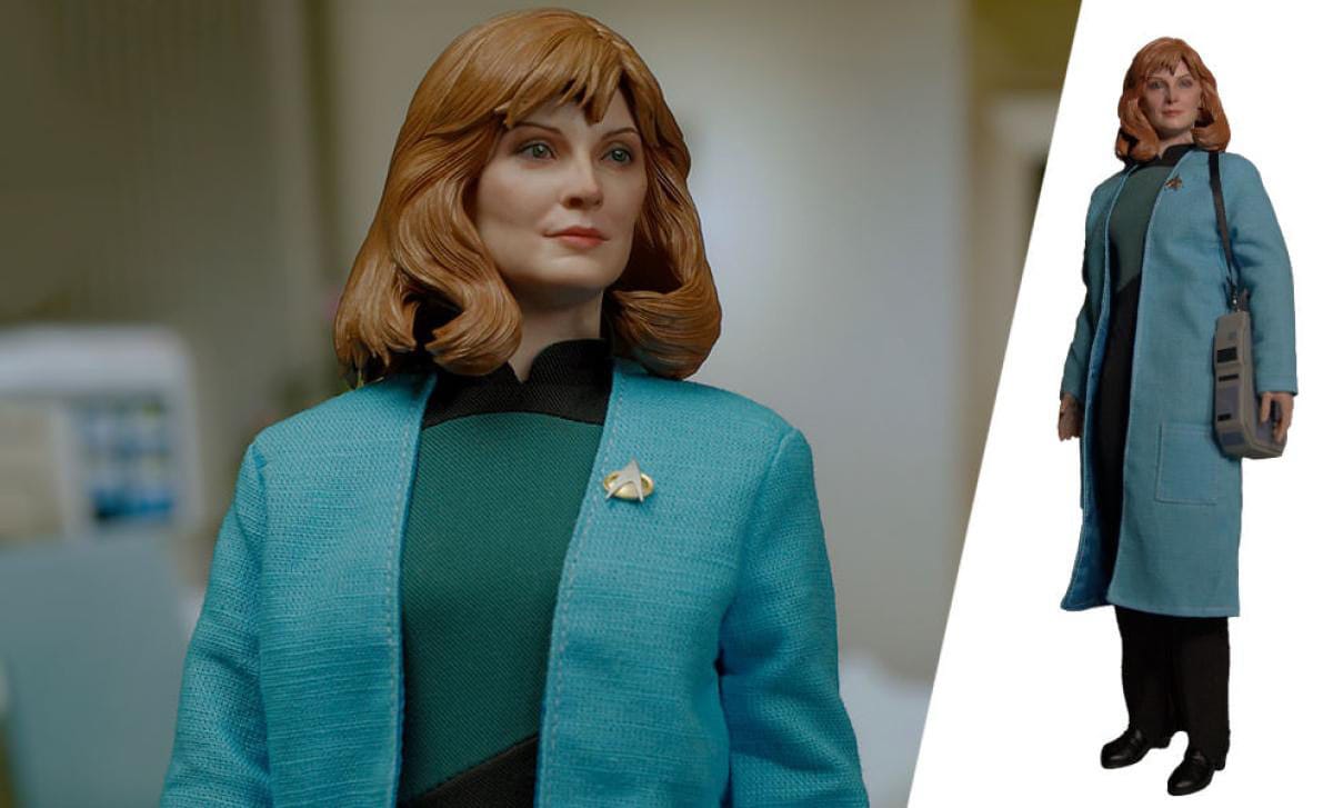 Star Trek - Scale Action Figure - Dr. Beverly Crusher (Standard Edition ...