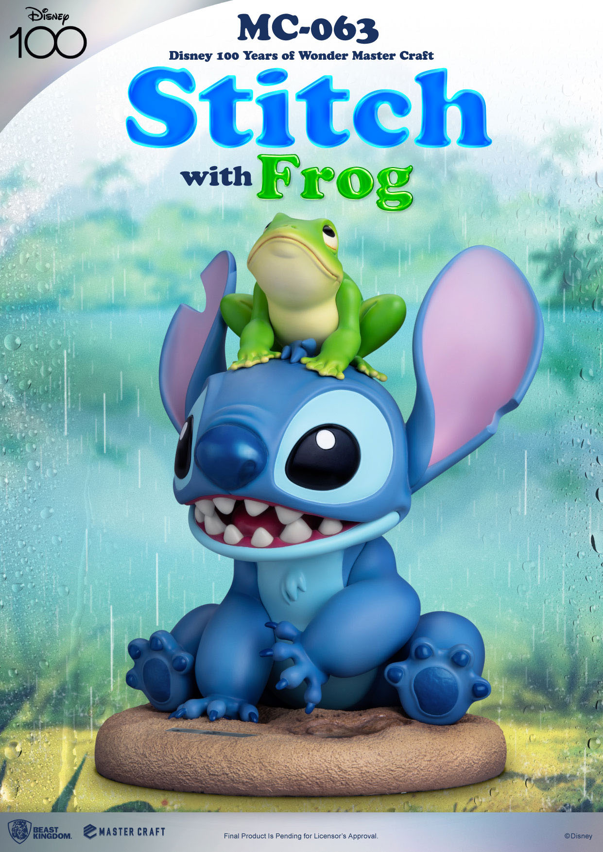 Disney - 100 Years of Wonder Master Craft - Stitch with Frog - Shop ...